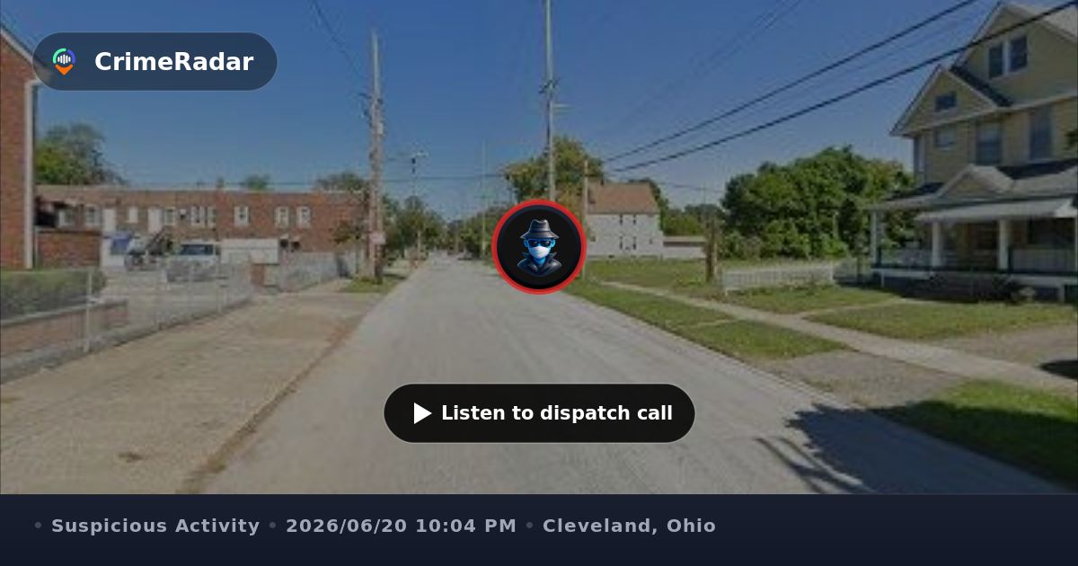 Officers check area after invalid address report, Cleveland OH | CrimeRadar