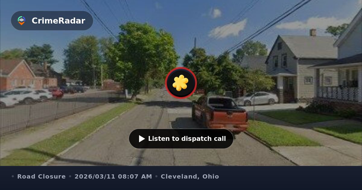 Street flooding on West 52nd Street in Cleveland, Cleveland OH | CrimeRadar