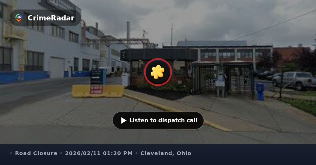 Officer requested for faulty Harvard Ave traffic light, Cleveland OH ...