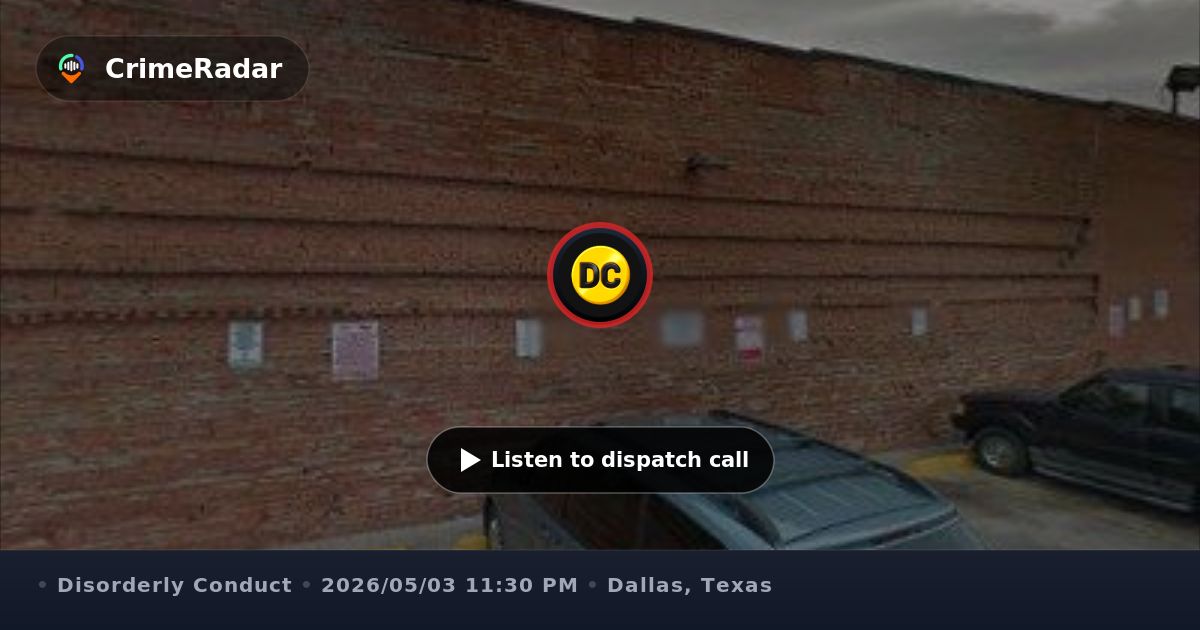 Major disturbance reported at Elm Street house, Dallas TX | CrimeRadar