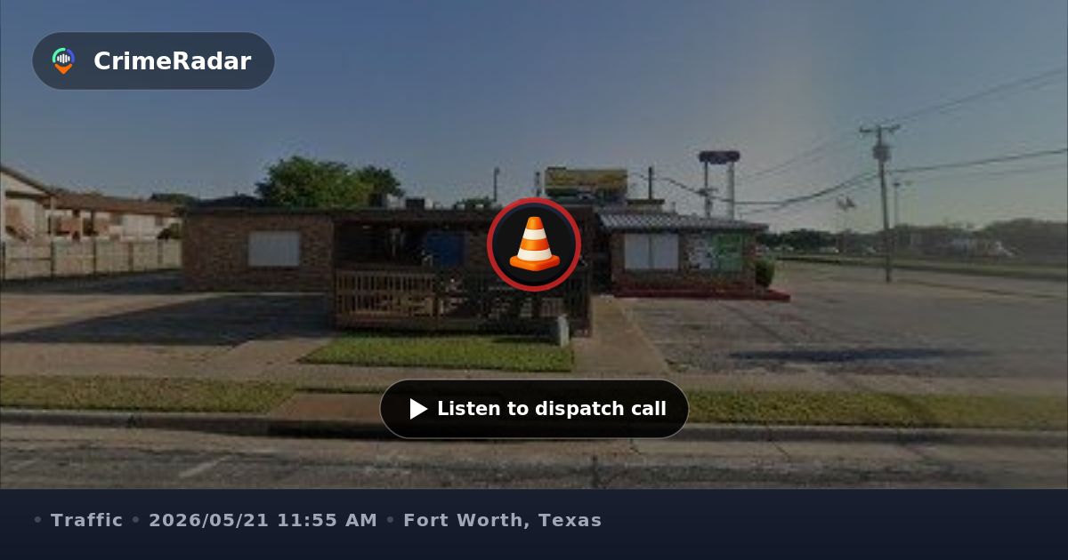 Two crashes reported on South Freeway near exit 55, Fort Worth TX ...