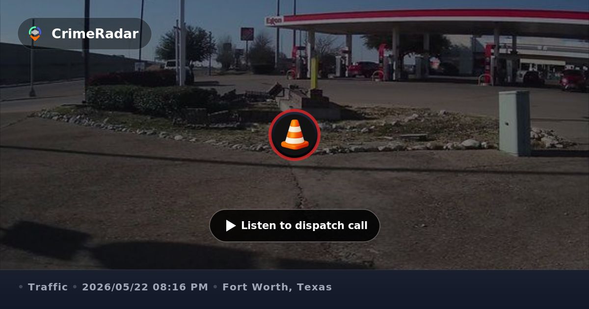 Traffic stop on gray Toyota Corolla, Fort Worth TX | CrimeRadar