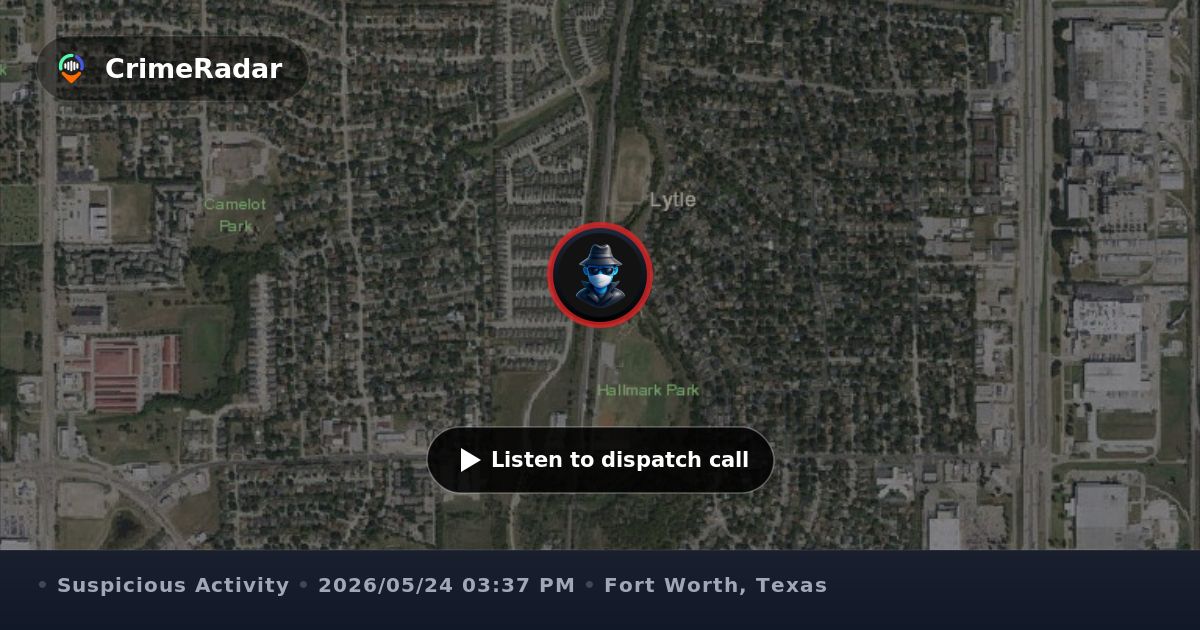 Suspicious visitor leaves chair at home, Fort Worth TX | CrimeRadar