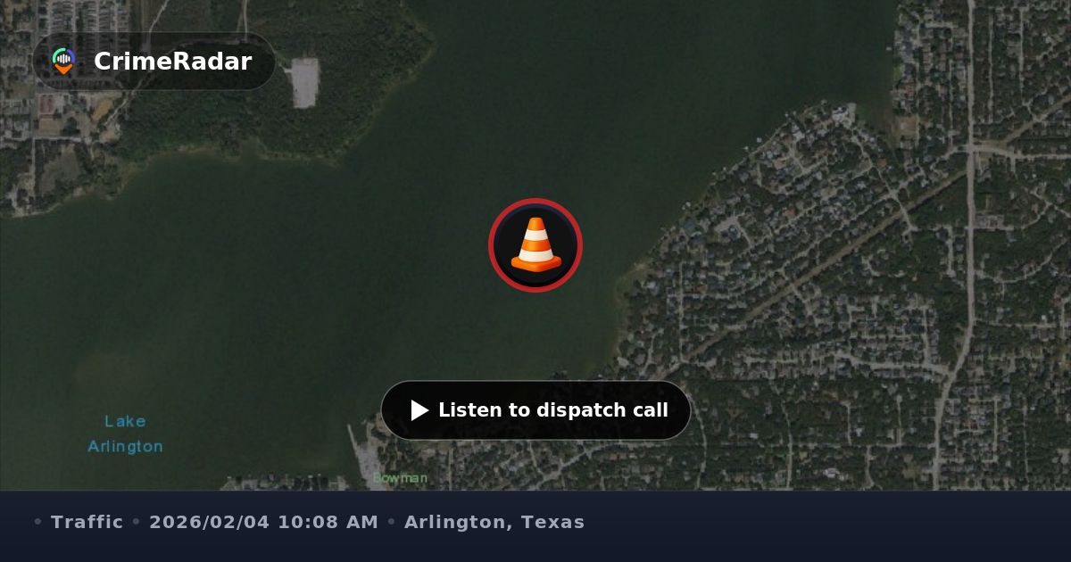 Vehicle crash on I-20 near Bowman Springs, Arlington TX | CrimeRadar