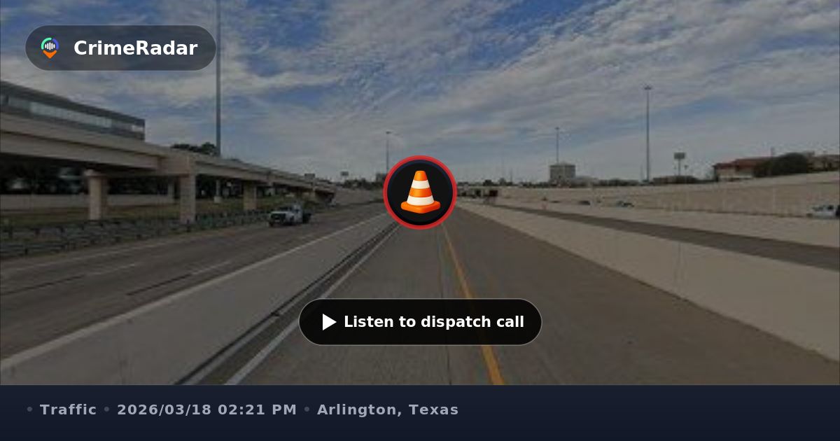 Major crash on eastbound I-30 in Arlington, Arlington TX | CrimeRadar