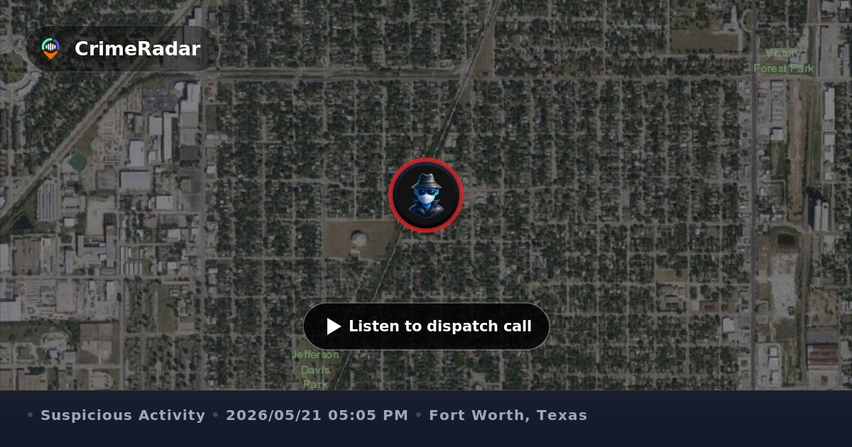 Suspicious woman with dogs near townhomes, Fort Worth TX | CrimeRadar