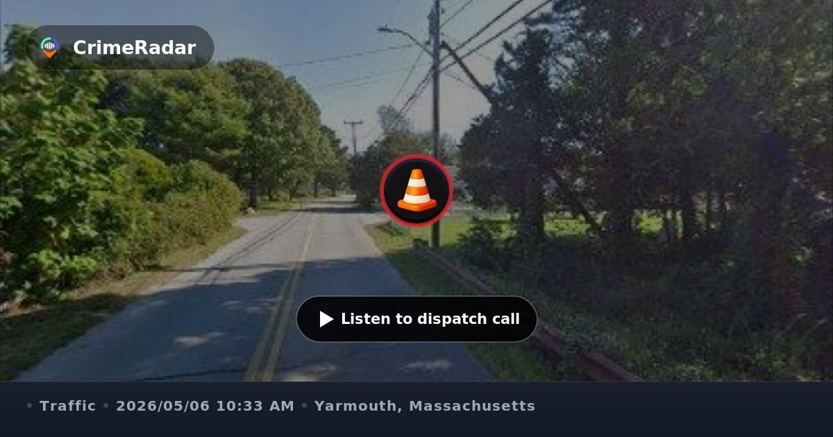 Two-car crash on Route 6 ramp in Yarmouth, Yarmouth MA | CrimeRadar