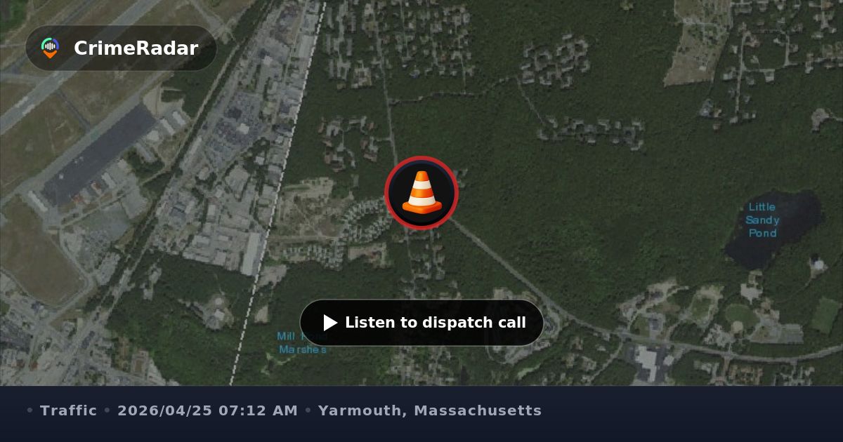 Two-car crash with minor injuries on Route 28, Yarmouth MA | CrimeRadar