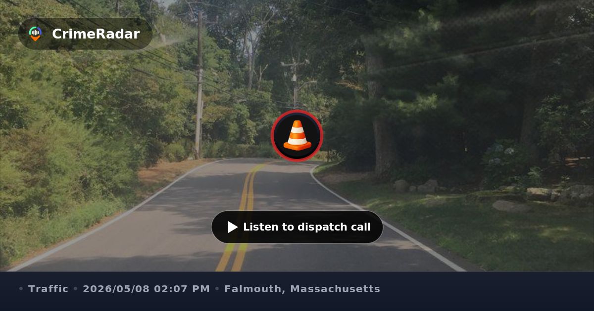 Driver switches seats after Palmer Avenue crash, Falmouth MA | CrimeRadar
