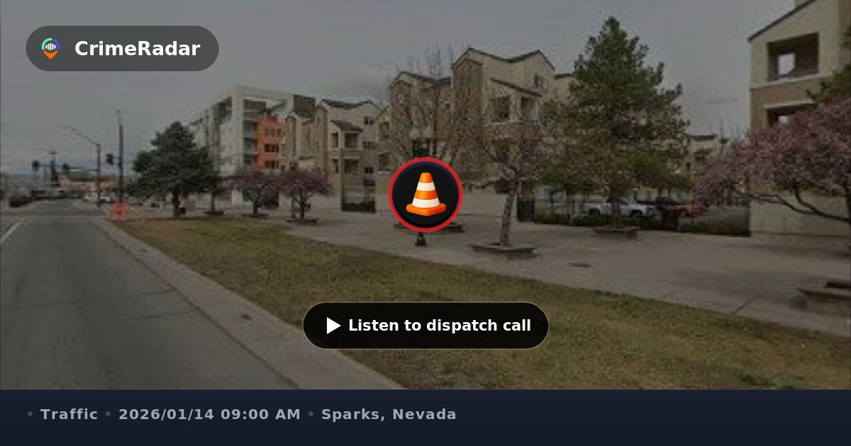 Vehicle accident in parking ramp on Victorian Ave, Sparks NV | CrimeRadar