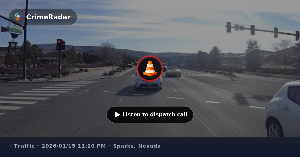 Traffic stop near South Wingfield Parkway, Sparks NV | CrimeRadar