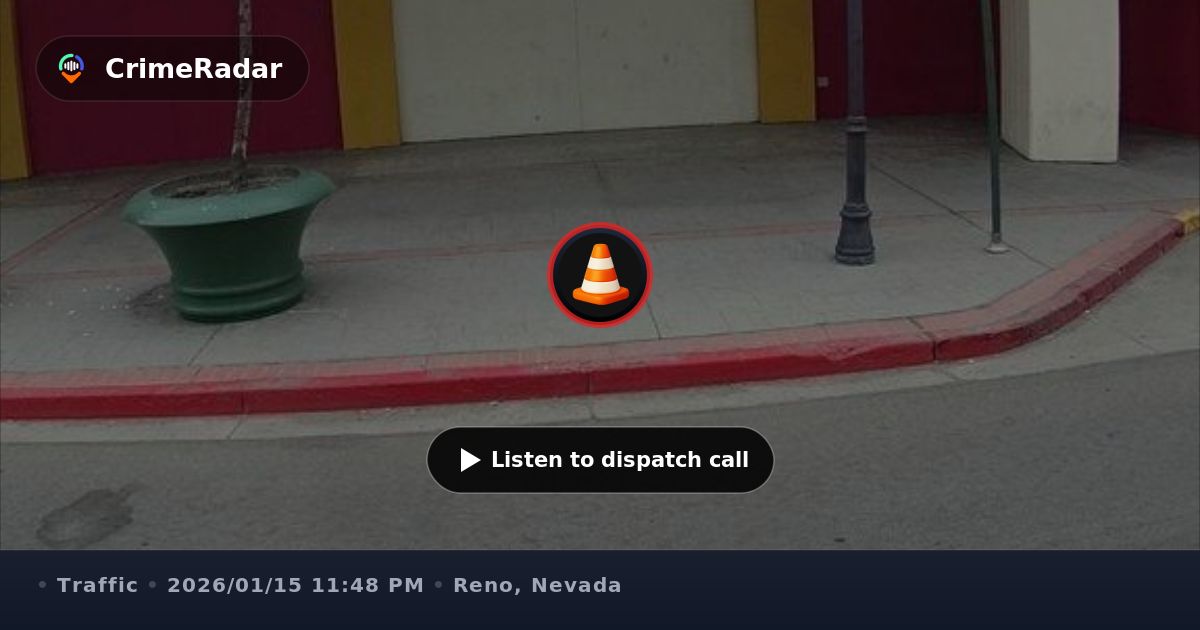 Minor vehicle crash near Circus Circus Reno, Reno NV | CrimeRadar