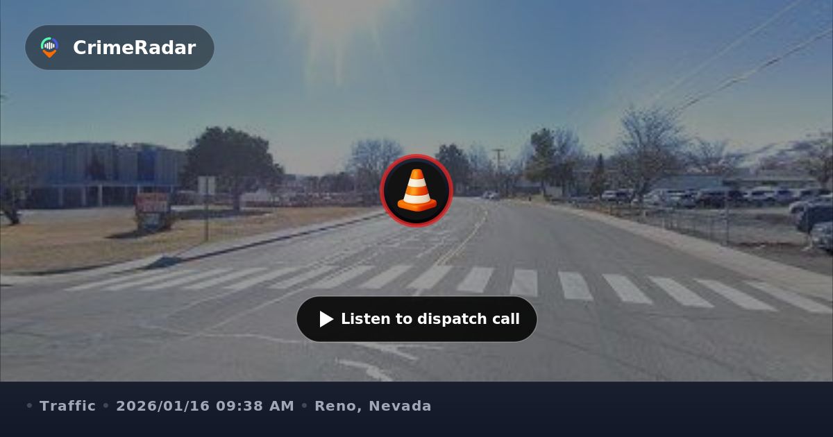 Deputies conduct possible traffic stop near Neil Rd, Reno NV | CrimeRadar