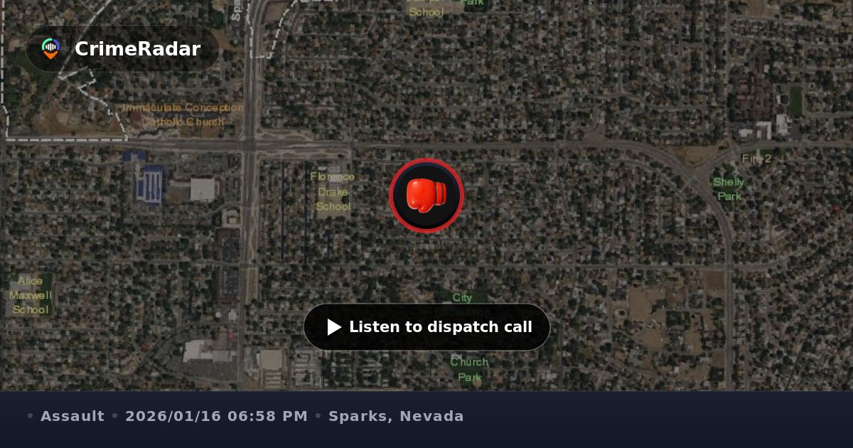 Deputies respond to possible assault on Probasco Way, Sparks NV ...