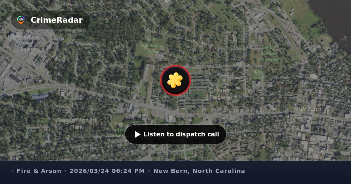 High rise fire alarm at Golden Heights in New Bern, New Bern NC ...