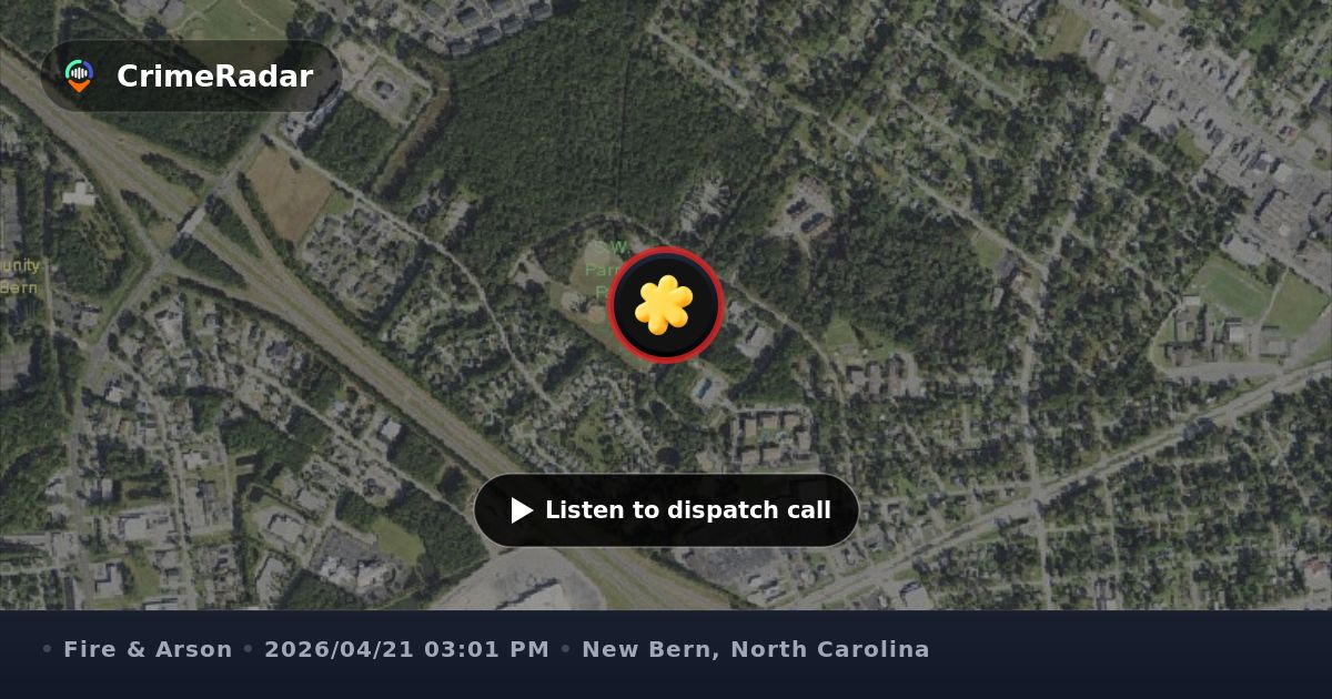 Structure fire reported near Martin Luther King Boulevard, New Bern NC ...