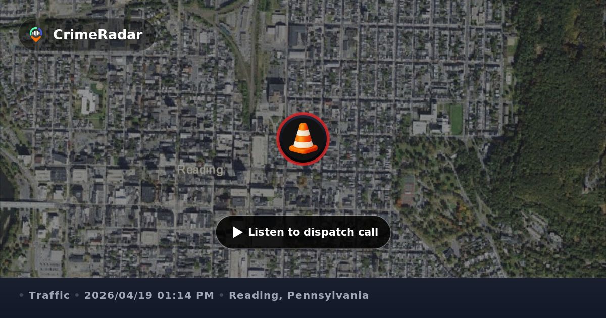 Crash alert with no accident found on South 8th Street, Reading PA ...