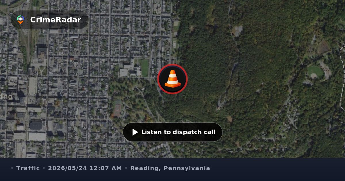 Single car crash on Duryea Drive, no injuries, Reading PA | CrimeRadar