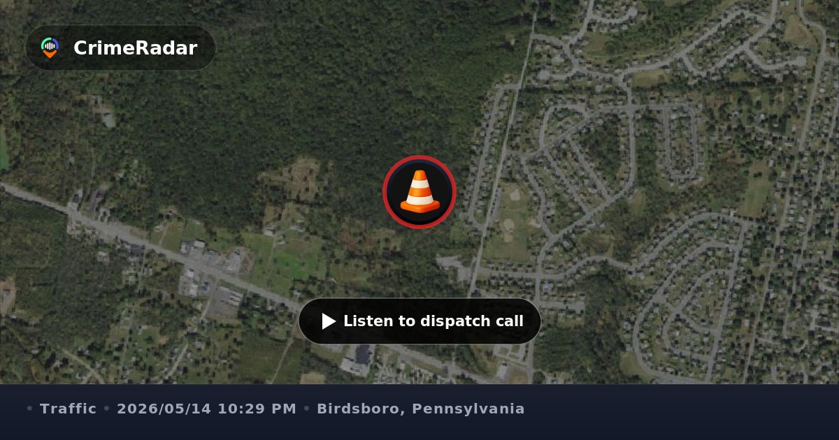 Traffic crash injury on Benjamin Franklin Highway, Birdsboro PA ...