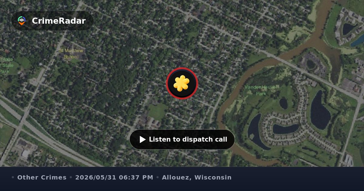 Two dogs fighting at Green Valley Avenue home, Allouez WI | CrimeRadar