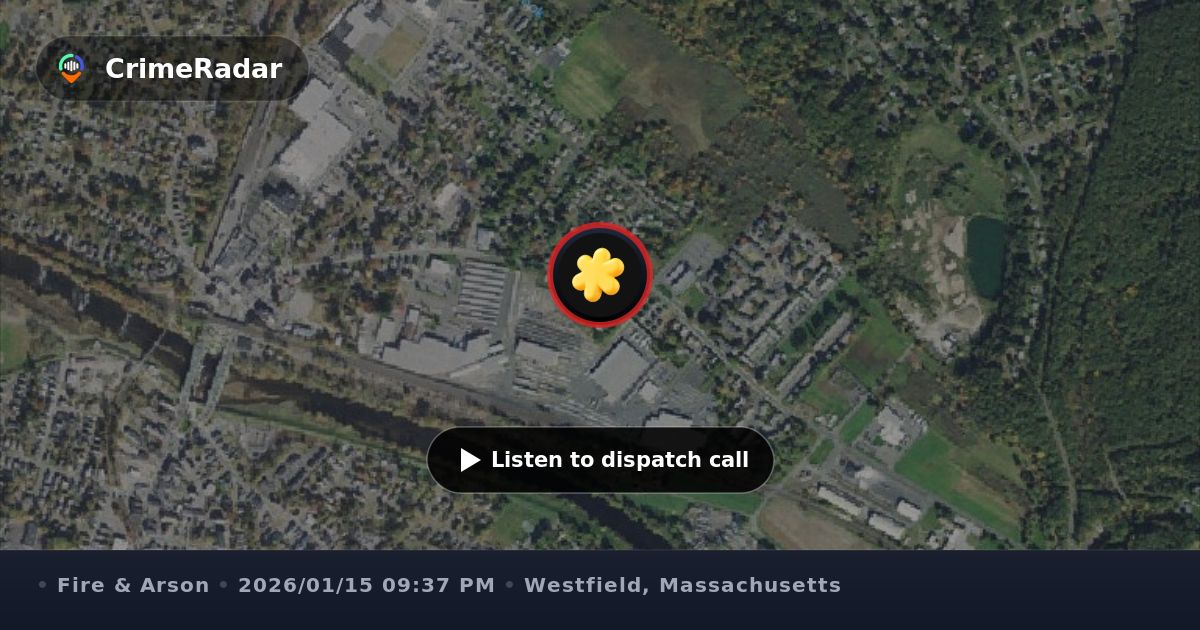 Fire crews respond to apartment blaze near Union St, Westfield MA ...