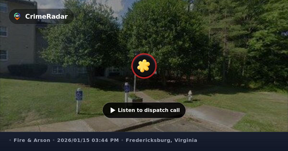 Fire alarm sounds at Forest Village Apartments, Fredericksburg VA ...