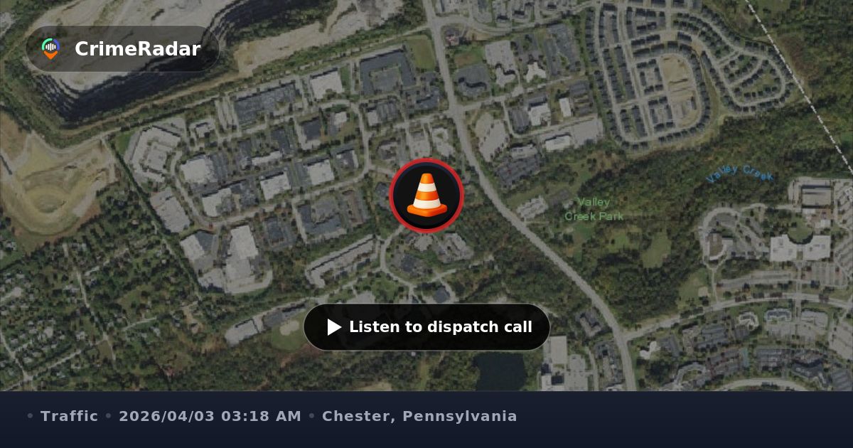 Minor crash in parking lot at TruGreen on Lapp Road, Chester County PA ...