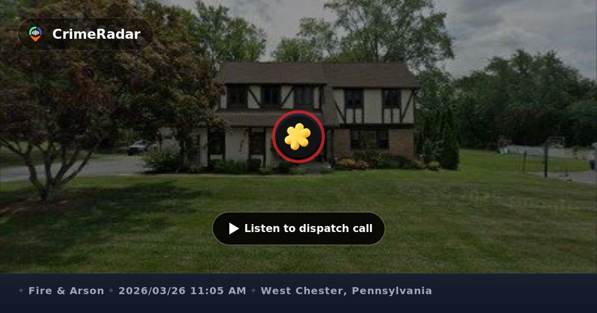 House fire reported after loud boom in East Goshen, West Chester PA ...