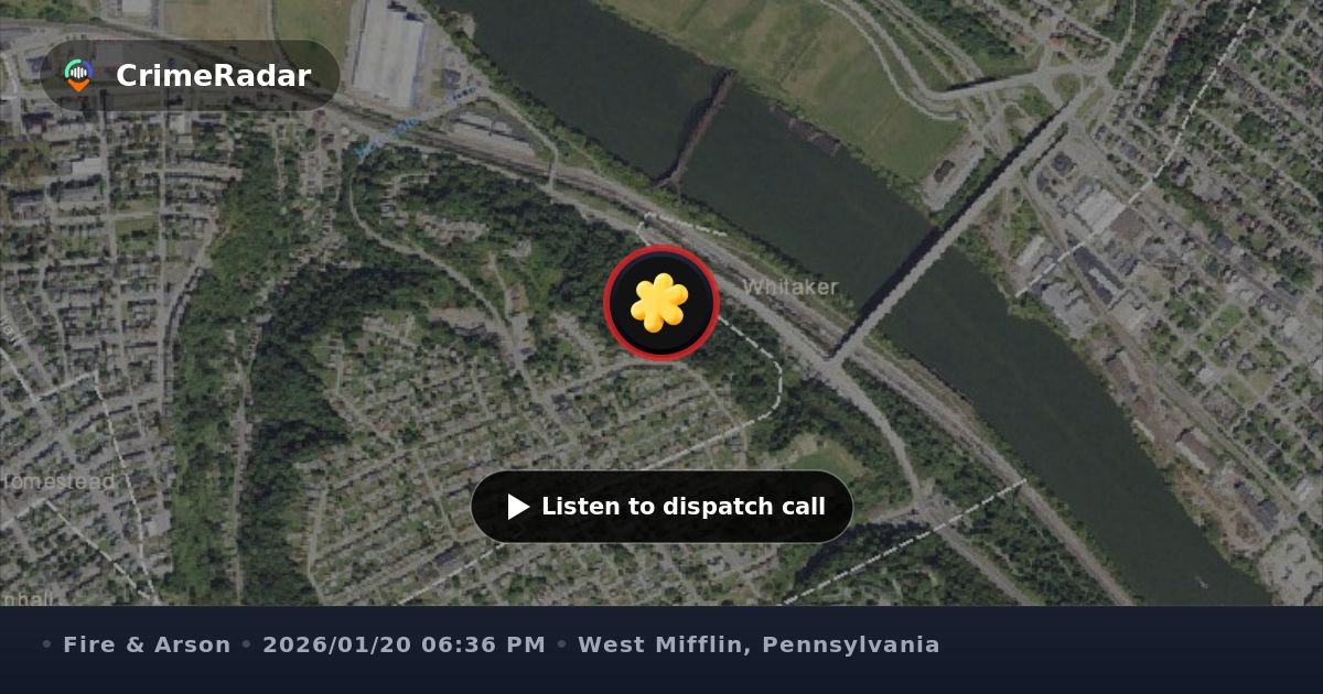 Electrical outlet sparks cause possible fire at Midway Dr, West Mifflin ...