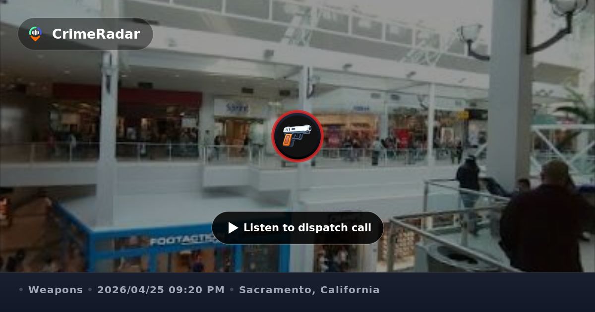 People pointing an object in Arden Fair parking lot, Sacramento CA ...