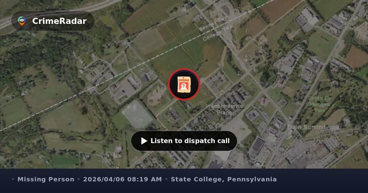 Search for missing youth near Benner Pike Walmart, State College PA ...