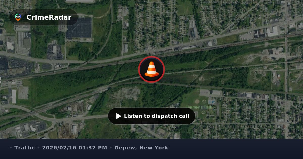 Two-car crash on Broadway with child in vehicle, Depew NY | CrimeRadar