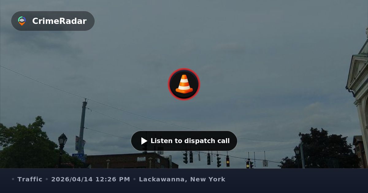 Two-car crash at Ridge and South Park, Lackawanna NY | CrimeRadar
