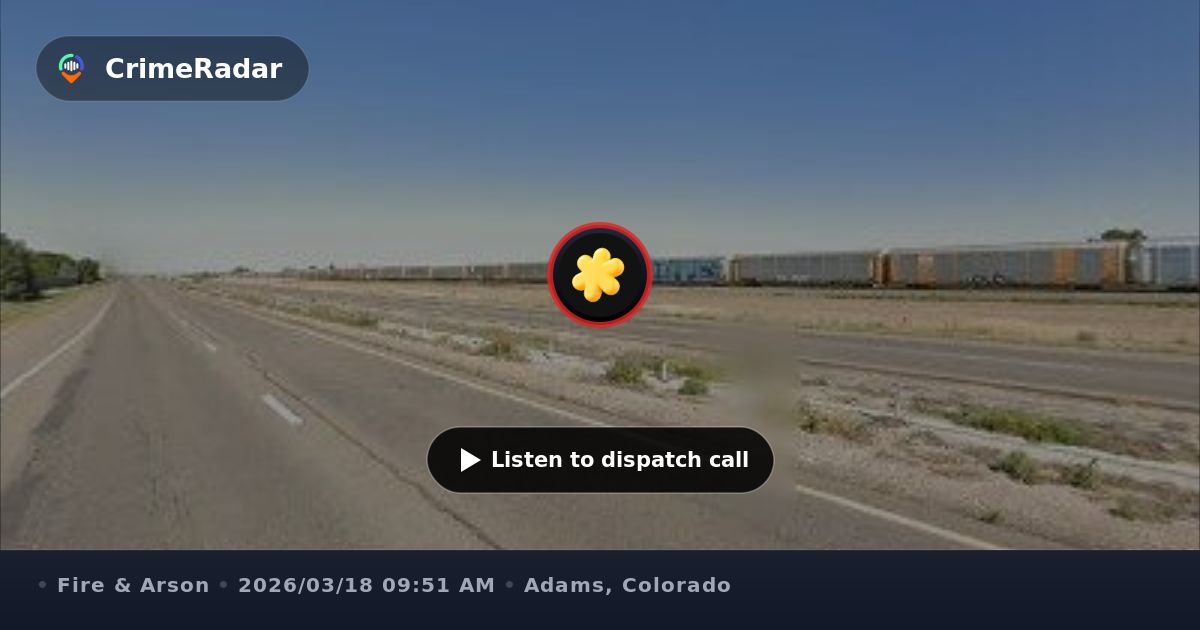 Semi truck with mechanical issue on Highway 85, Adams County CO ...