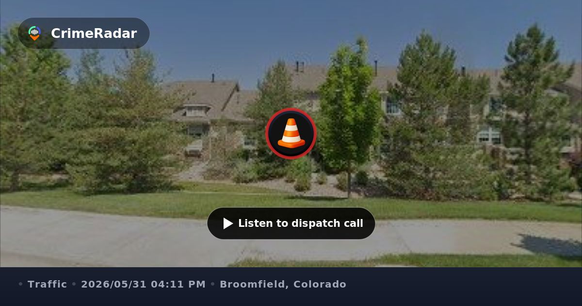 Vehicle crashes into building on Raven Run, Broomfield CO | CrimeRadar