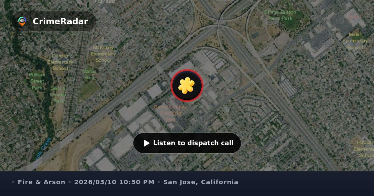 Commercial water flow alarm at Story Road business, San Jose CA ...