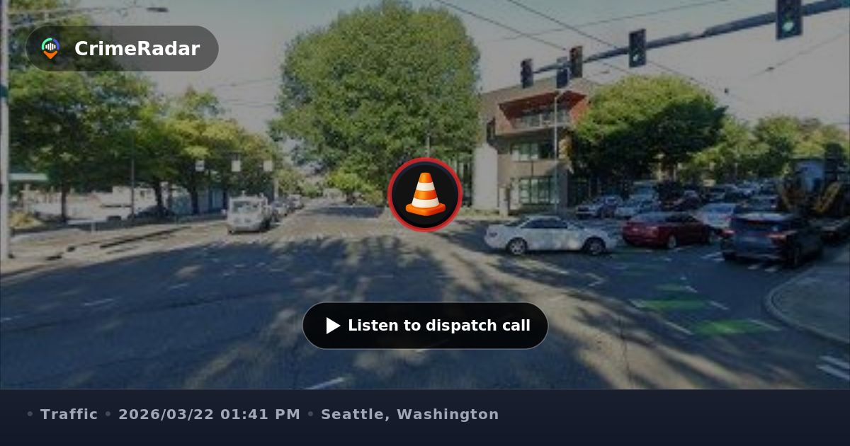 Disabled car blocking HOV lane on northbound I-5, Seattle WA | CrimeRadar