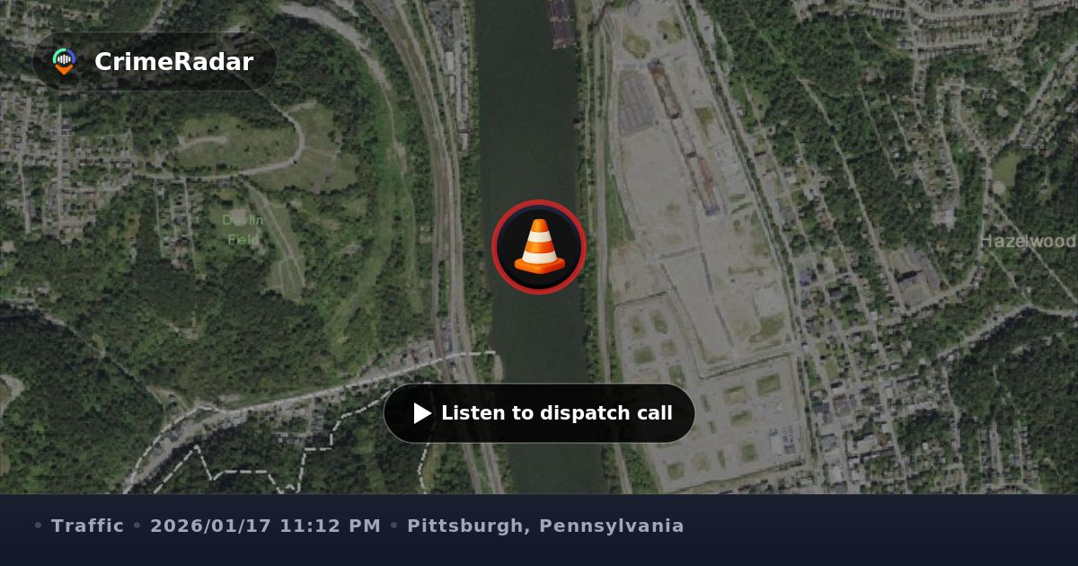 Multi-vehicle crash on Becks Run near East Carson, Pittsburgh PA ...