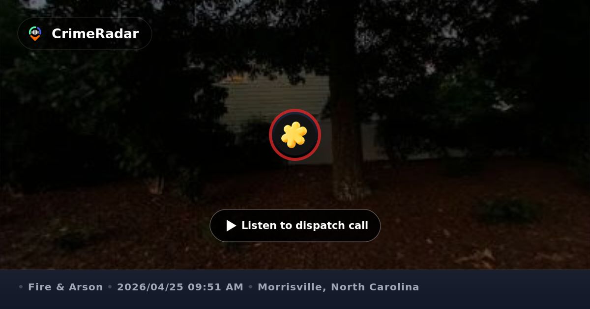 Structure fire reported at community library, Morrisville NC | CrimeRadar