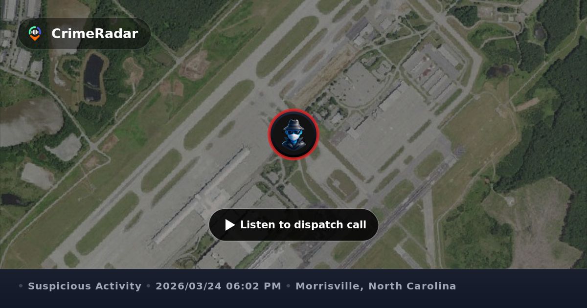 Security door alarm at RDU CBP work area, Morrisville NC | CrimeRadar