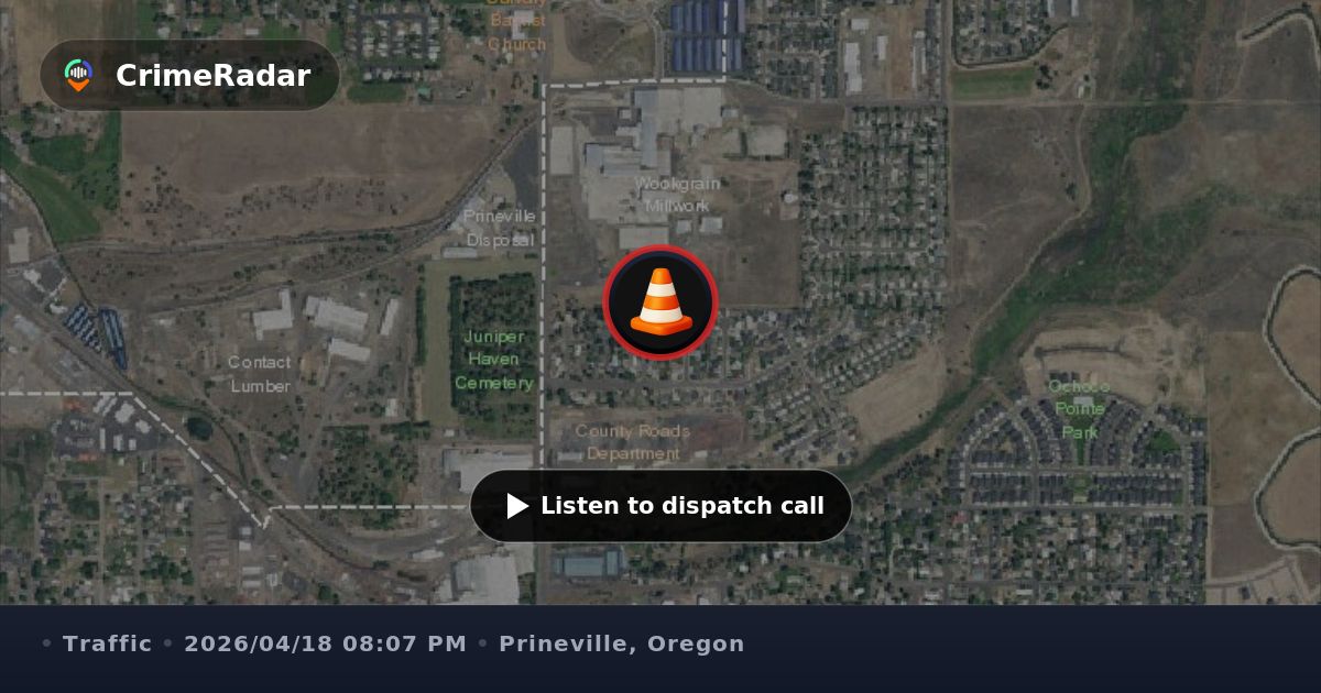 Possible crash involving white SUV near hospital, Prineville OR ...