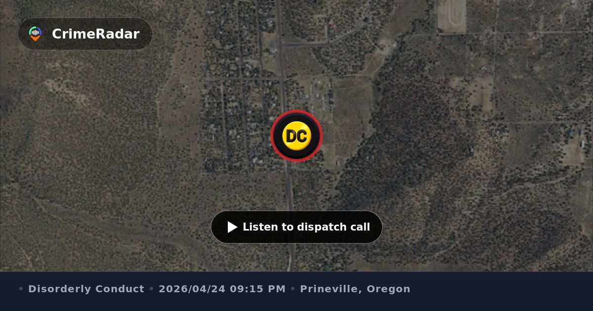 Group yelling near Haley Park entrance, Prineville OR | CrimeRadar