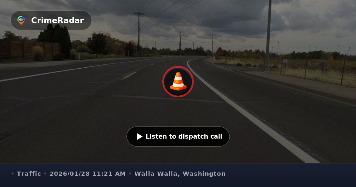 Deputies check on vehicle near viticulture building, Walla Walla WA ...