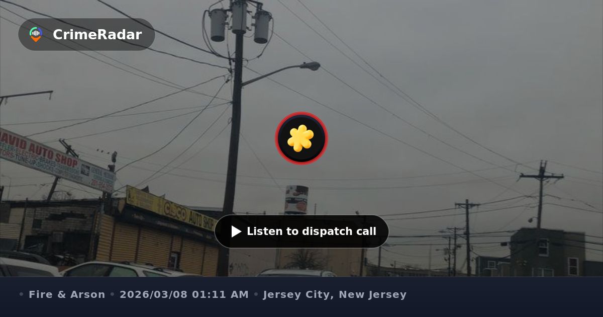 Alarm malfunction at Bright Street building, Jersey City NJ | CrimeRadar