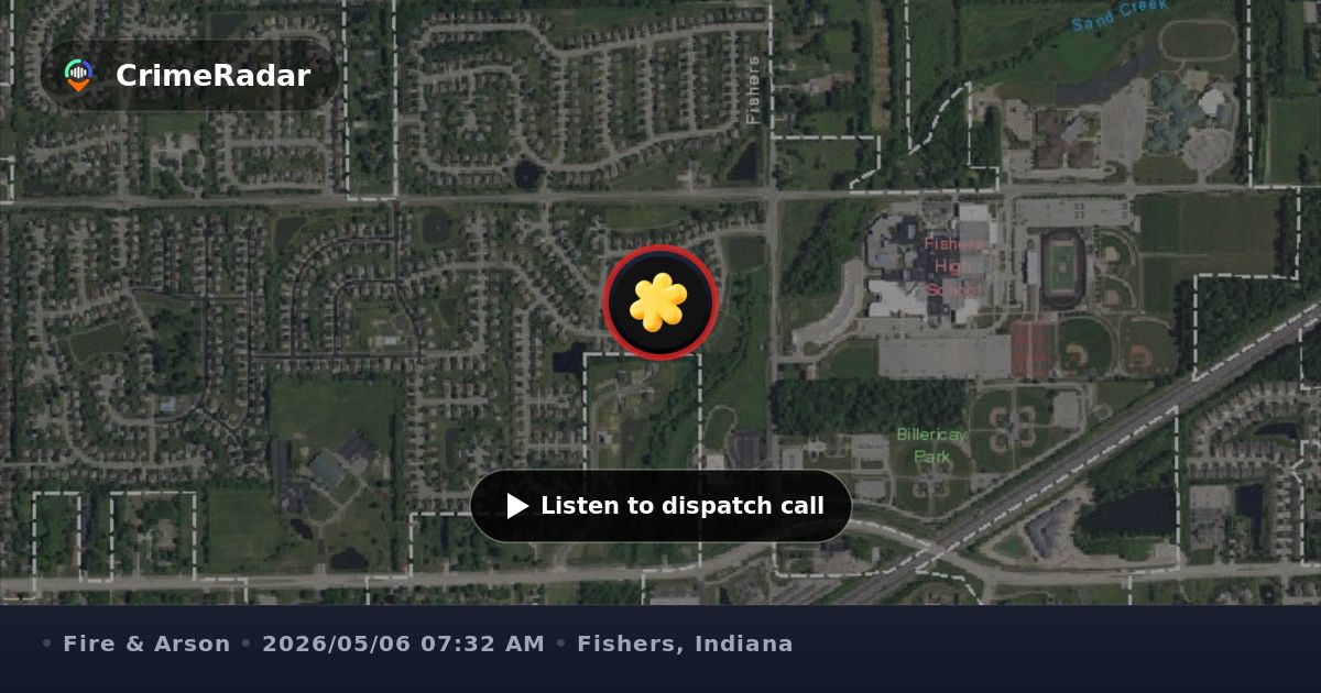 Semi fire shuts down I-69 northbound near mile 209, Fishers IN | CrimeRadar
