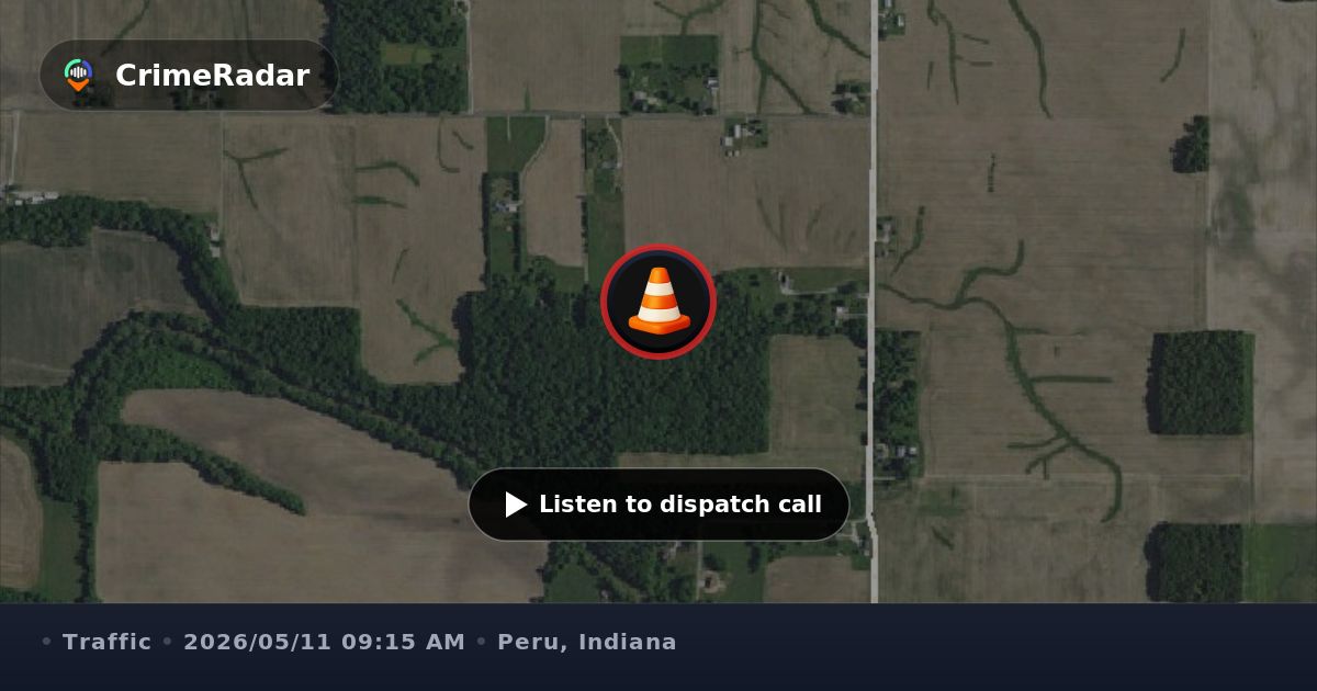 Motorcycle crash with injuries on East 350 South, Peru IN | CrimeRadar