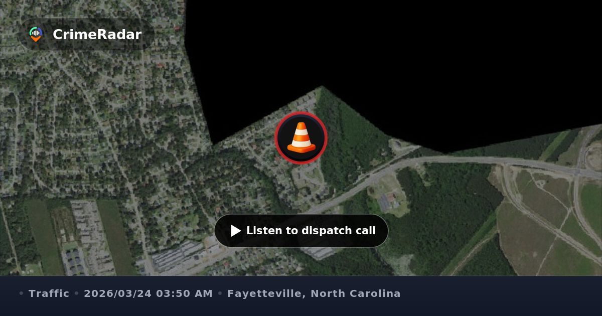 Traffic crash with injuries on Cliffdale Road, Fayetteville NC | CrimeRadar