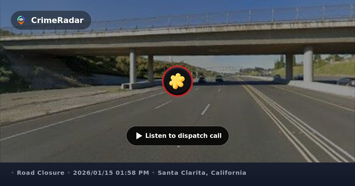 Traffic lanes reopen on CA-14 near Fourteenth St, Santa Clarita CA ...