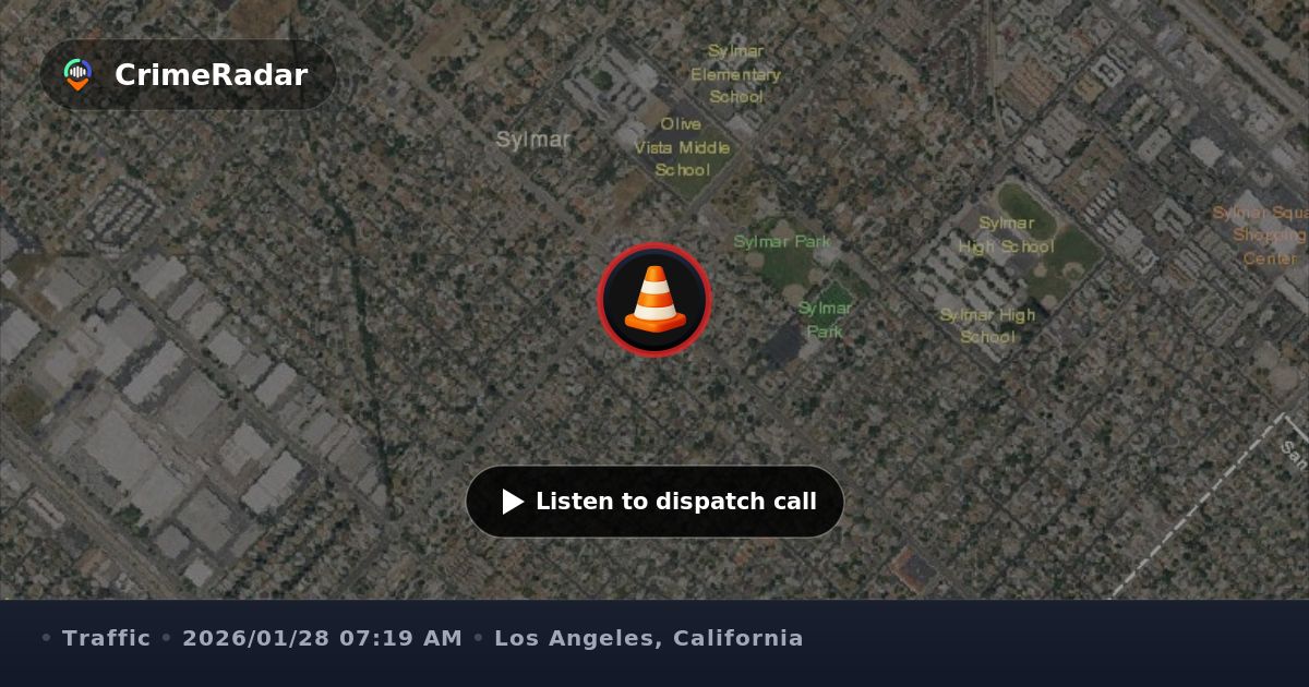 Possible collision near Dyer Street Elementary, Los Angeles CA | CrimeRadar
