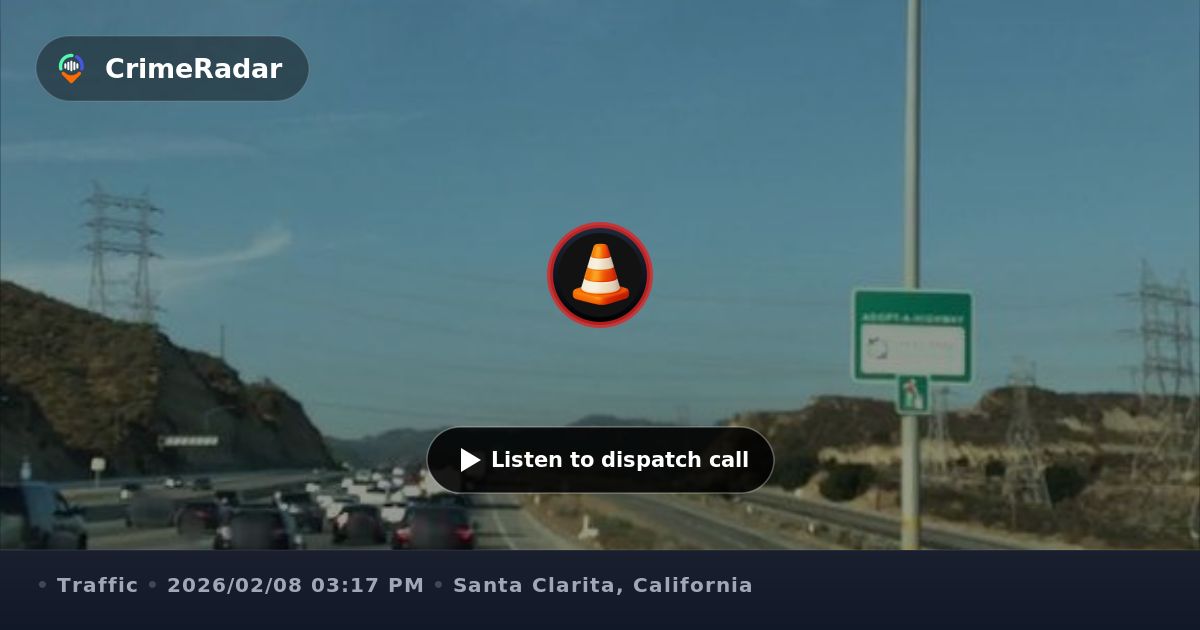 Possible traffic collision near Sierra Highway, Santa Clarita CA ...